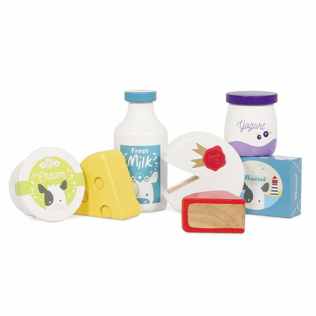 Le Toy Van Cheese & Dairy Crate | Hayllo