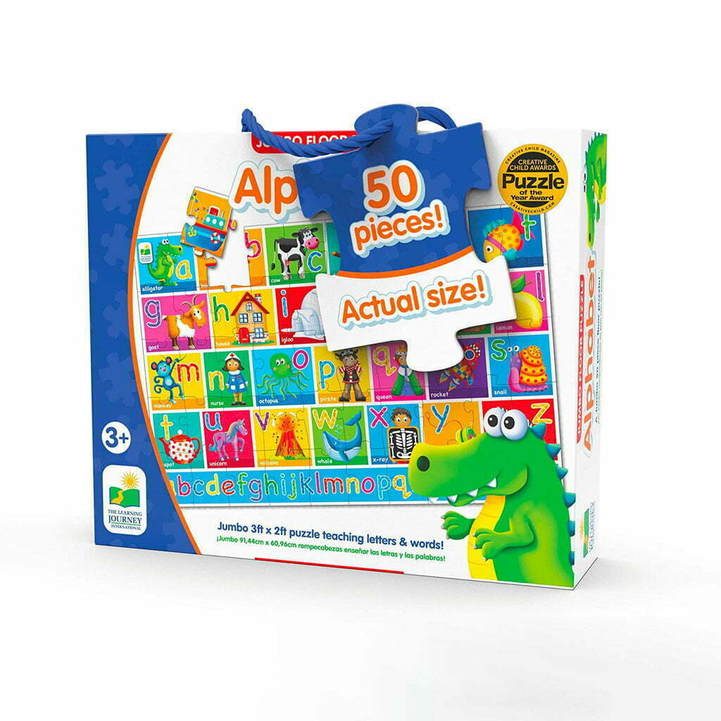 The Learning Journey International Jumbo Floor Puzzles – Alphabet | Hayllo
