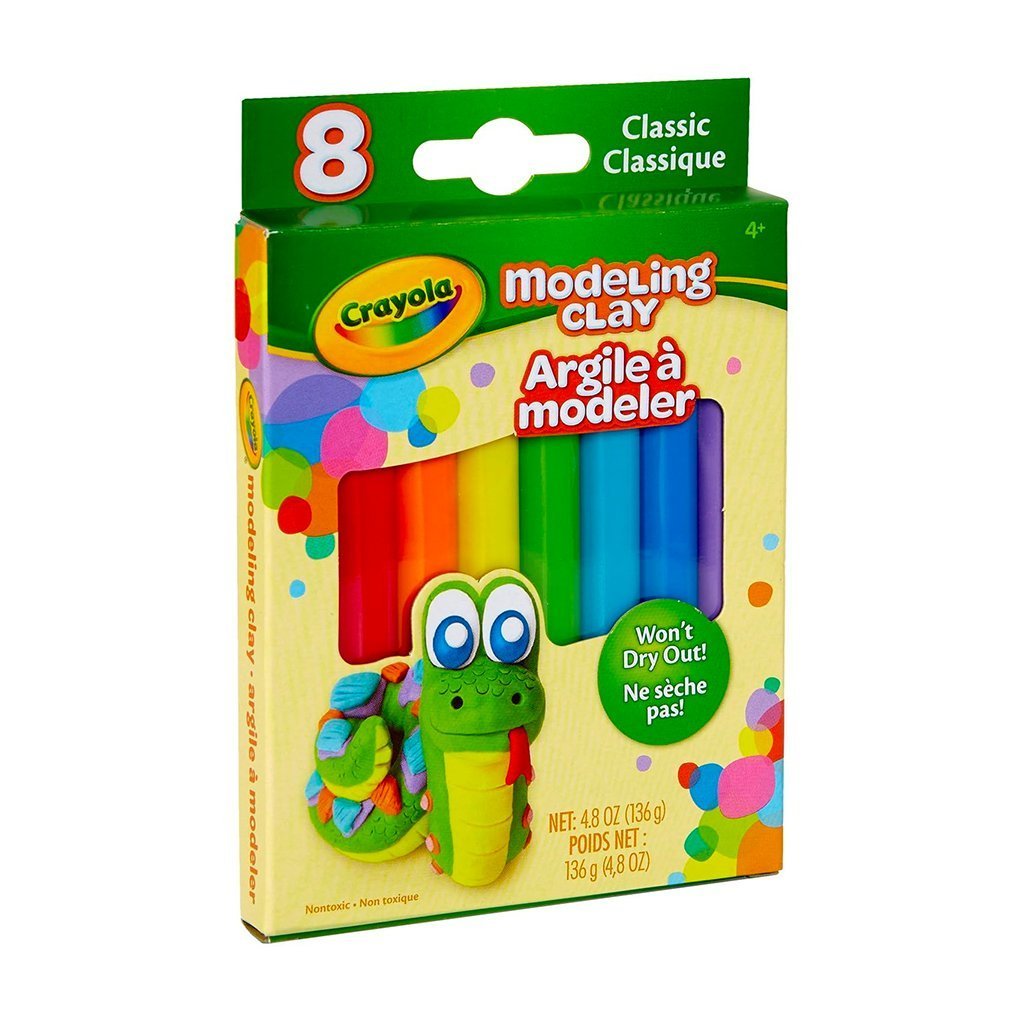 Crayola Modeling Clay – 8 Colors | Hayllo