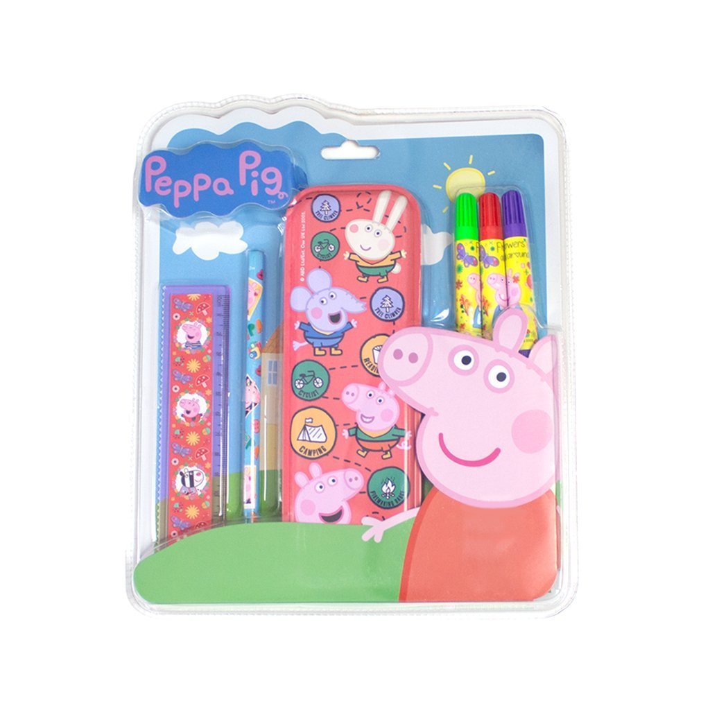 Peppa Pig 6pcs Stationery Set | Hayllo